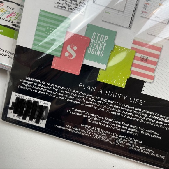The Happy Planner | Office | New In Package The Happy Planner Budget ...